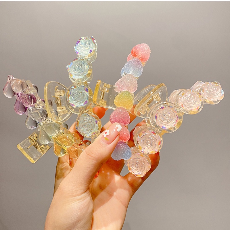 Candy Hair Clip Sweet Simple Hair Clamp Hair Accessories for Women ...