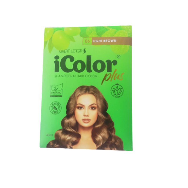 iColor Plus Hair Dye Shampoo | Shopee Philippines