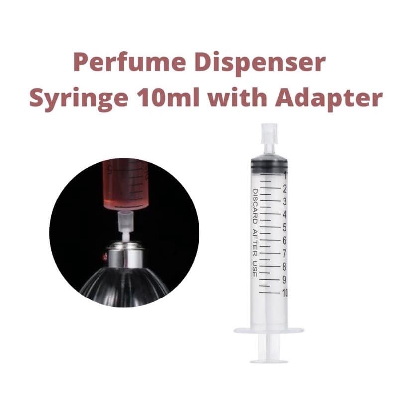 Decant Refill 10ml Perfume Perfume Dispenser Syringe with Adapter ...