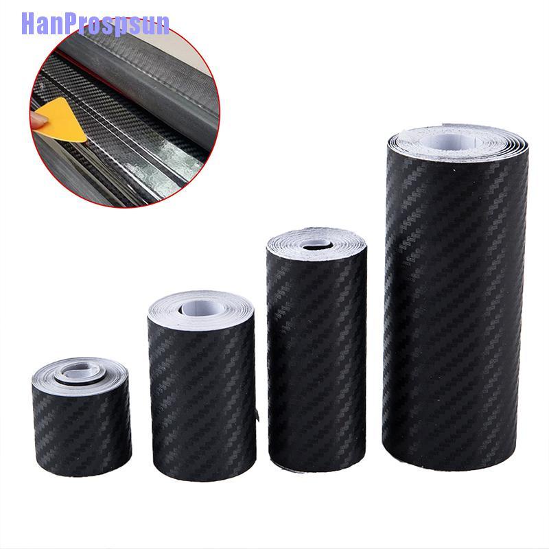 Hp> 3D Carbon Fiber Car Sticker Paste Protector Door Side Anti Scratch ...