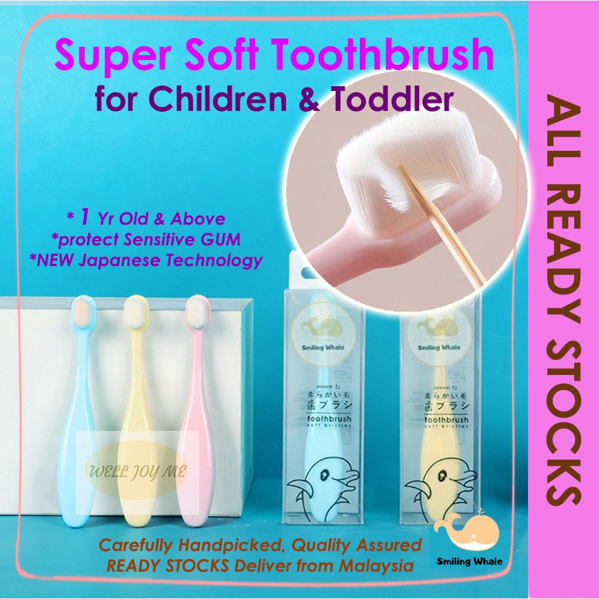 3PCS/Set Baby Soft Toothbrush Cute Training Toothbrushes 1-3 Years Old ...