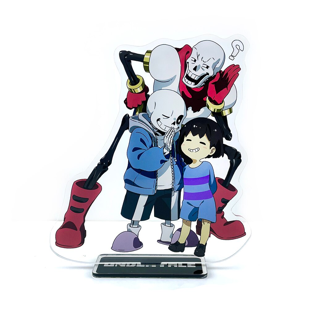 Undertale Frisk Sans Papyrus GM acrylic stand figure model plate holder ...
