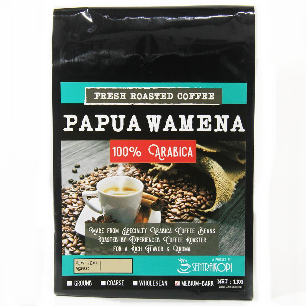 Papua Wamena Arabica Coffee 1 KG - Powder / Beans - Premium Arabica ...
