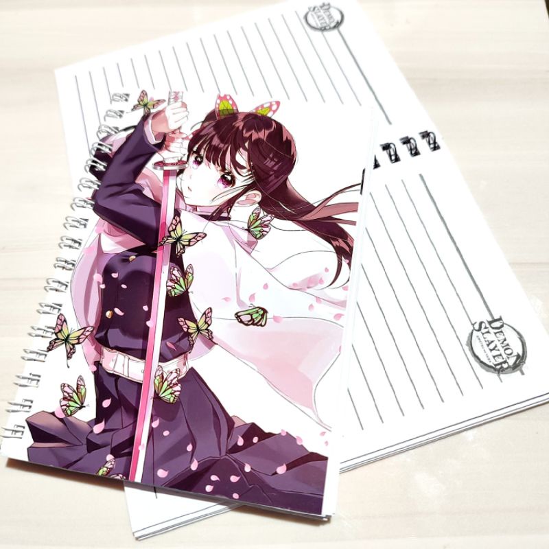 (Small Size) 54 Designs A6 Size Anime Notebook Kimetsu No Yaiba ...