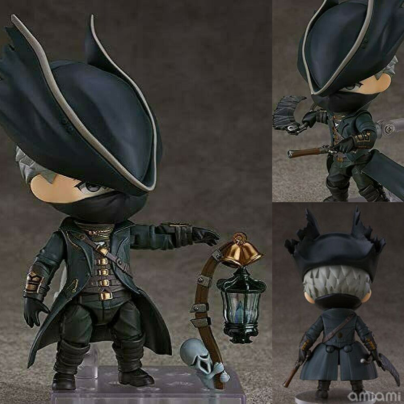 Bloodborne Figure The Old Hunter Sickle Hunter Action Figure 10cm Q ...
