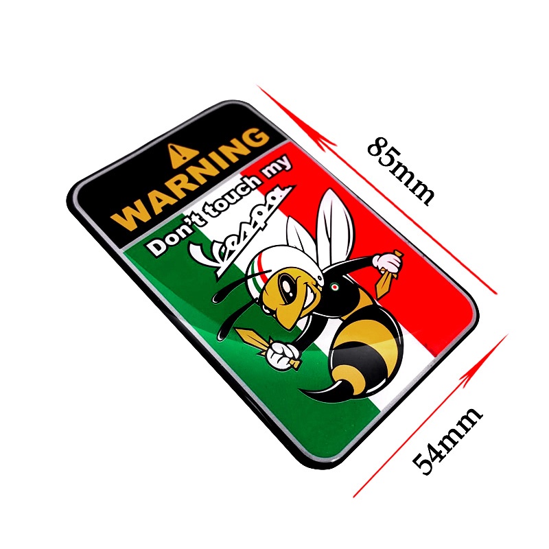 3D Motorcycle Decal Italy Stickers Replace Logo Sticker Case for ...