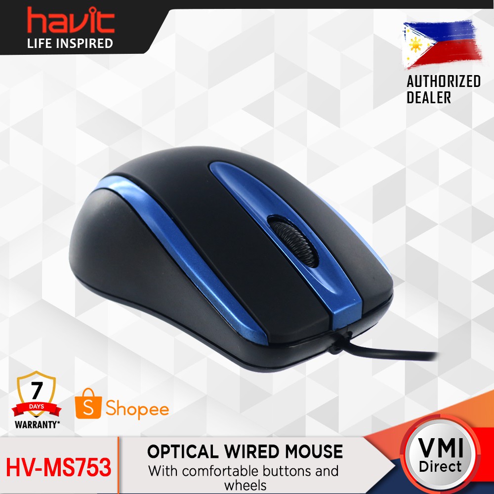 VMI DIRECT Havit MS753 Optical Mouse | Shopee Philippines