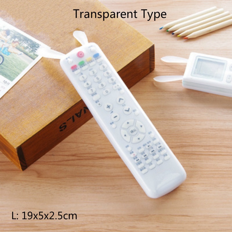 1Pc Rabbit Silicone Remote Control Cover Transparent TV Remote Control ...