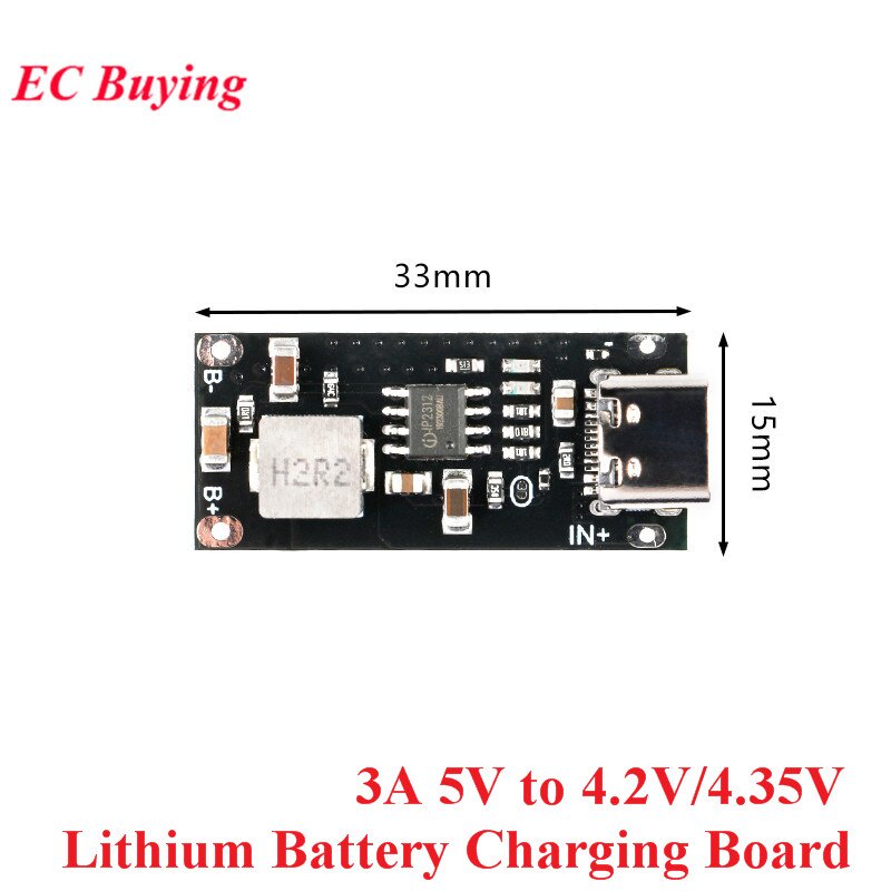 3A Polymer Ternary Lithium Battery Quick Fast Charging Charger Board ...