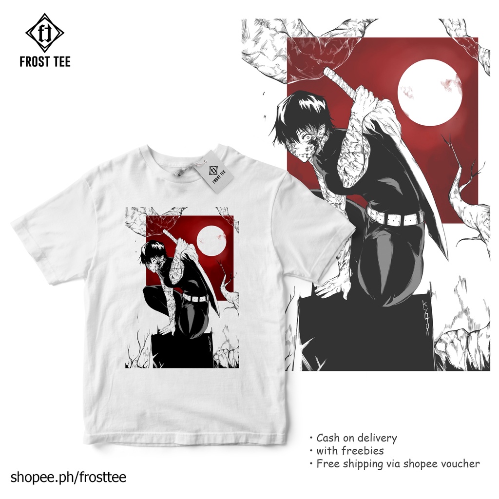 JUJUTSU KAISEN - MAKI RED MOON ANIME Shirt | FROST TEE | Shopee Philippines