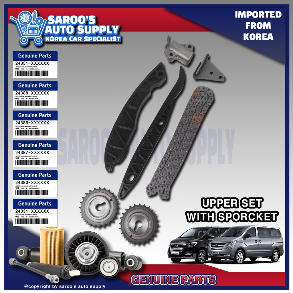 [Genuine] Timing Chain Set , Upper Set For Hyundai Grand Starex (07-22 ...