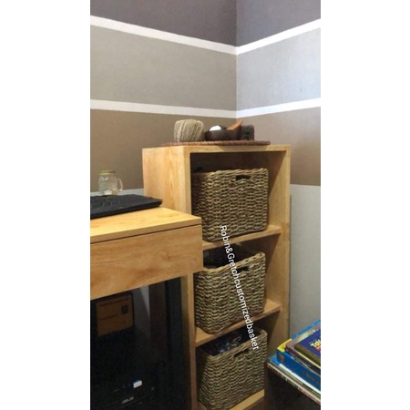 Buri Rope Organizer / Native Rattan Box Organizer - 12x14x13 | Shopee ...