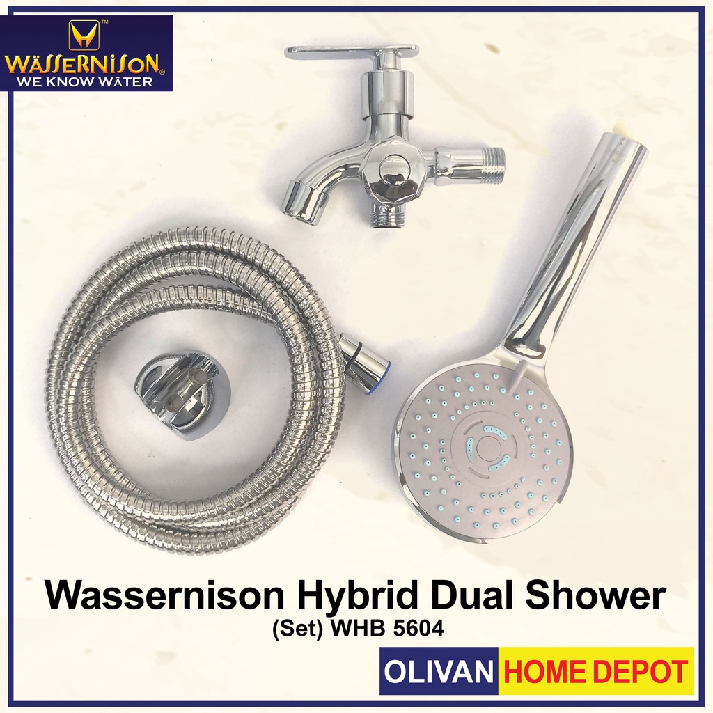 WASSERNISON Hybrid Dual Shower Set WHB 5604 | Shopee Philippines
