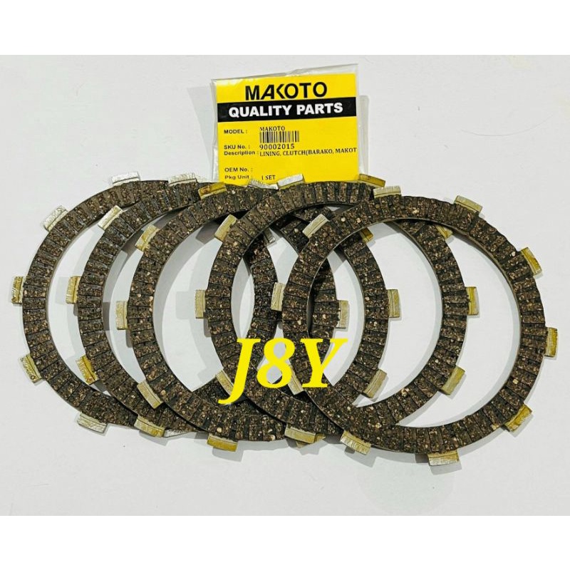 Clutch Lining Set Barako 175 MAKOTO | Shopee Philippines