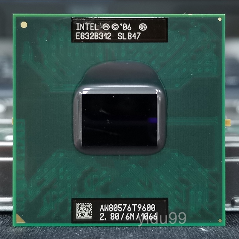 Original / Intel T9600 T9800 T9900 laptop CPU 478 E0 stepping GM/PM45 ...