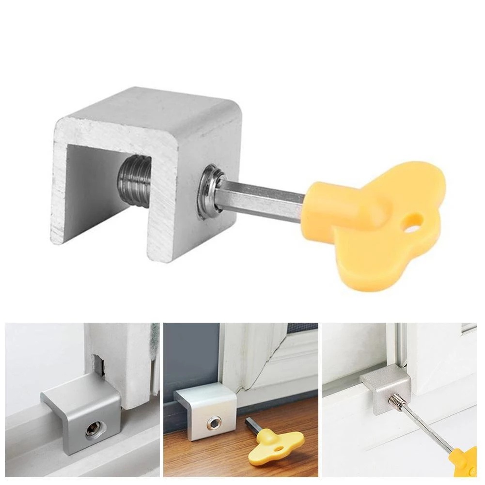 Screen Window Lock Stopper Sliding Window Aluminum Lock Door Window ...