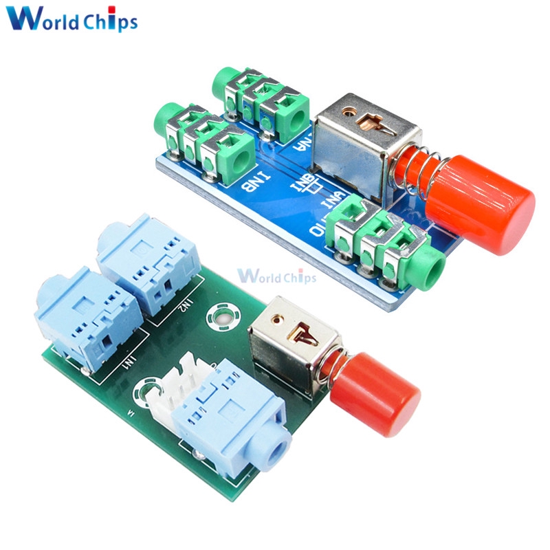 Audio Switching Board A / B TWO Audio Input Block Optional Select ...