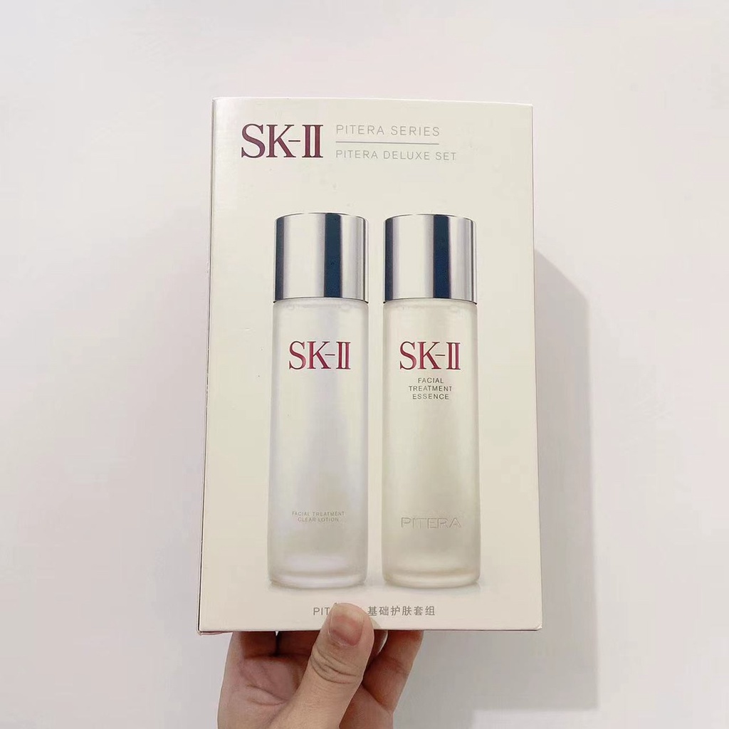 【free shipping】Authentic SK2/SKII 2022 Skin Care Essence Dew Fairy Water 230ml + Qingying Dew ...