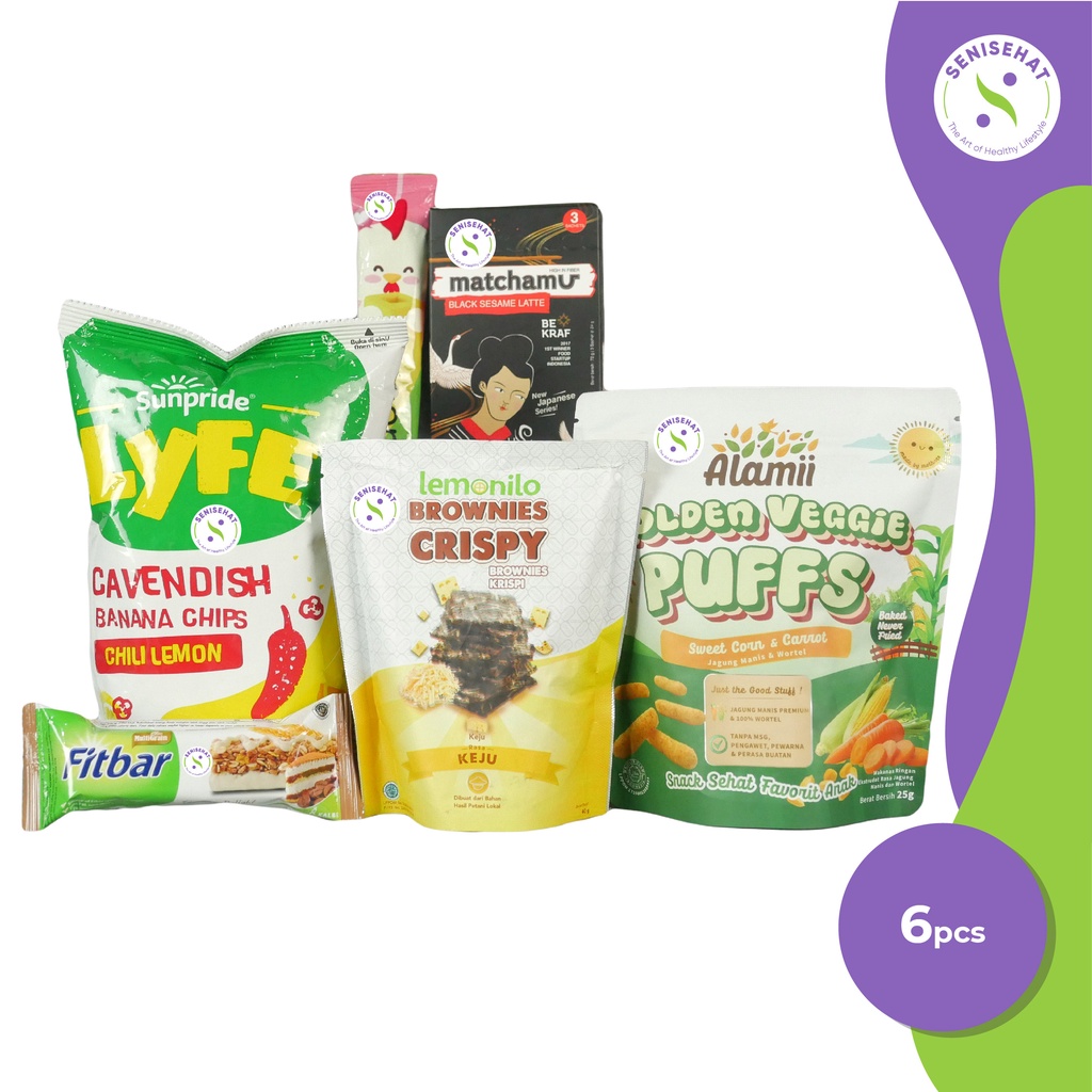 Healthy Snack Package Save 3 / Happiness Package / Fitbar / Lemonilo ...