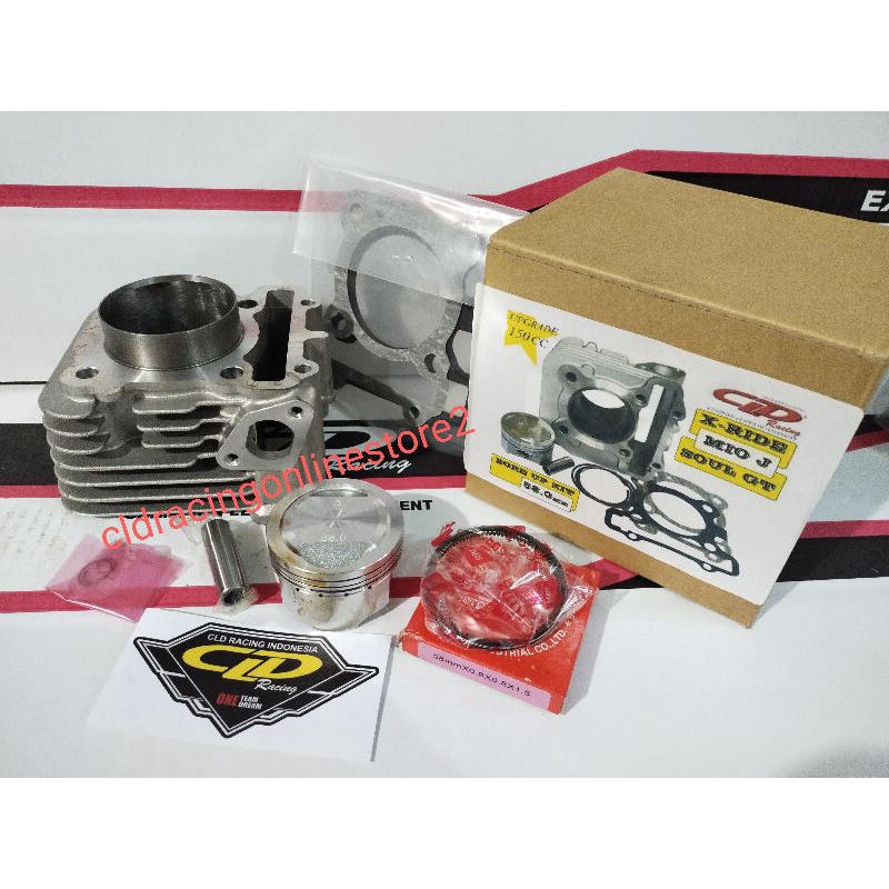 BORE UP KIT BLOCK BLOCK SEHER SET CLD RACING MIO J/X RIDE 115/SOUL GT ...
