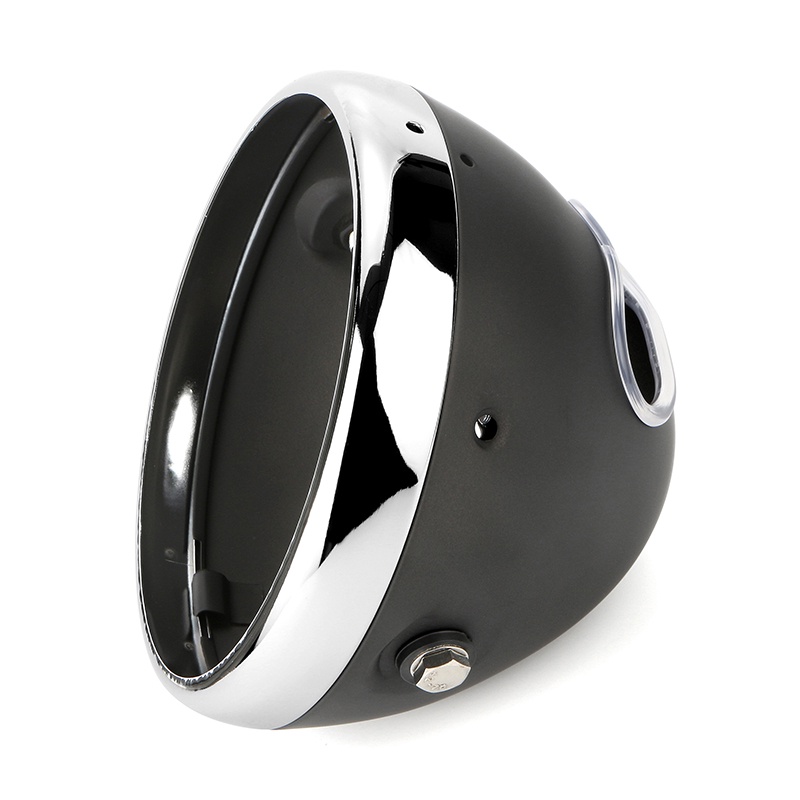 Motorcycle 7 Inch LED Headlight Cover Headlight Mounting Bracket Shell ...