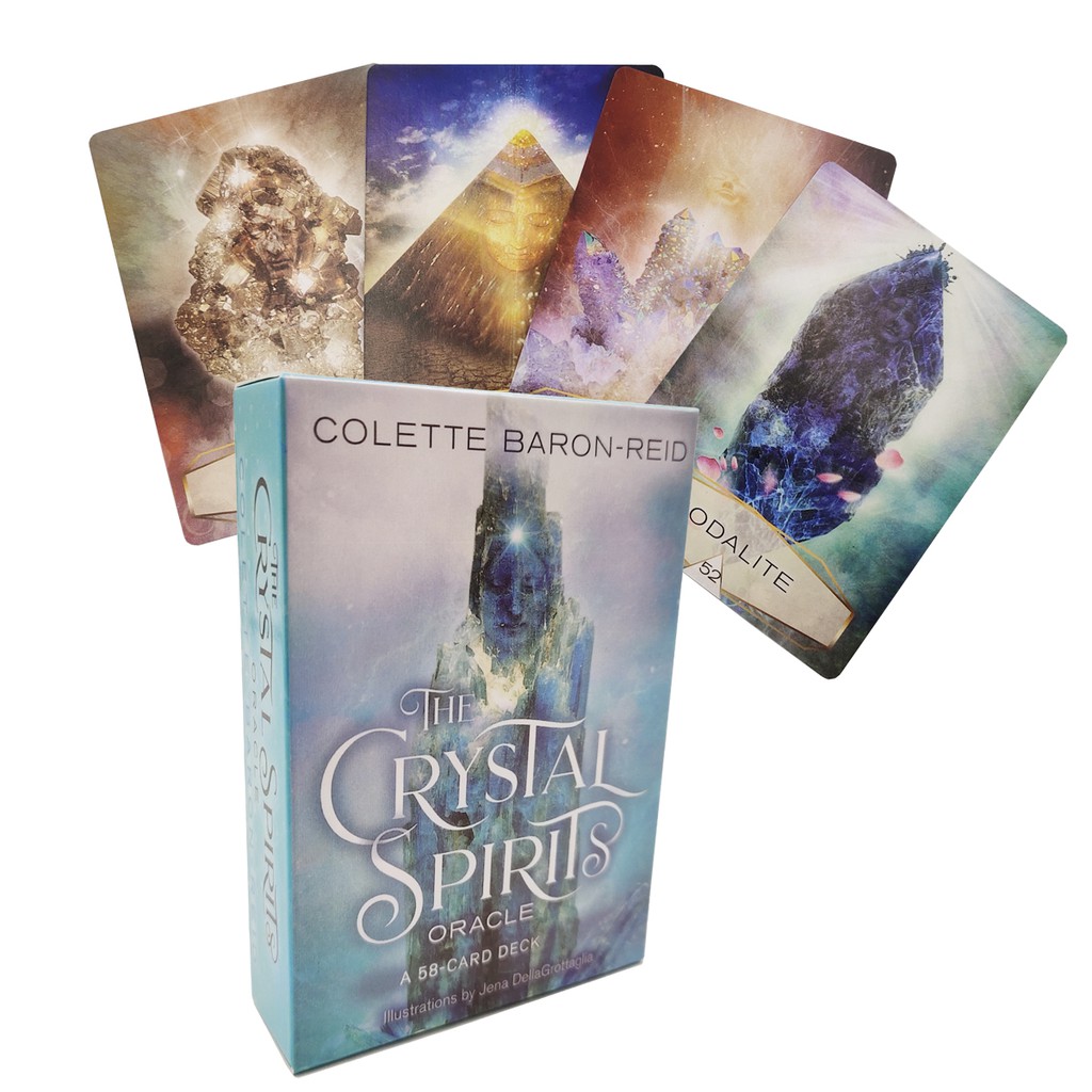 The Crystal Spirits Oracle 58pcs Card Deck Tarot Predict Divination ...