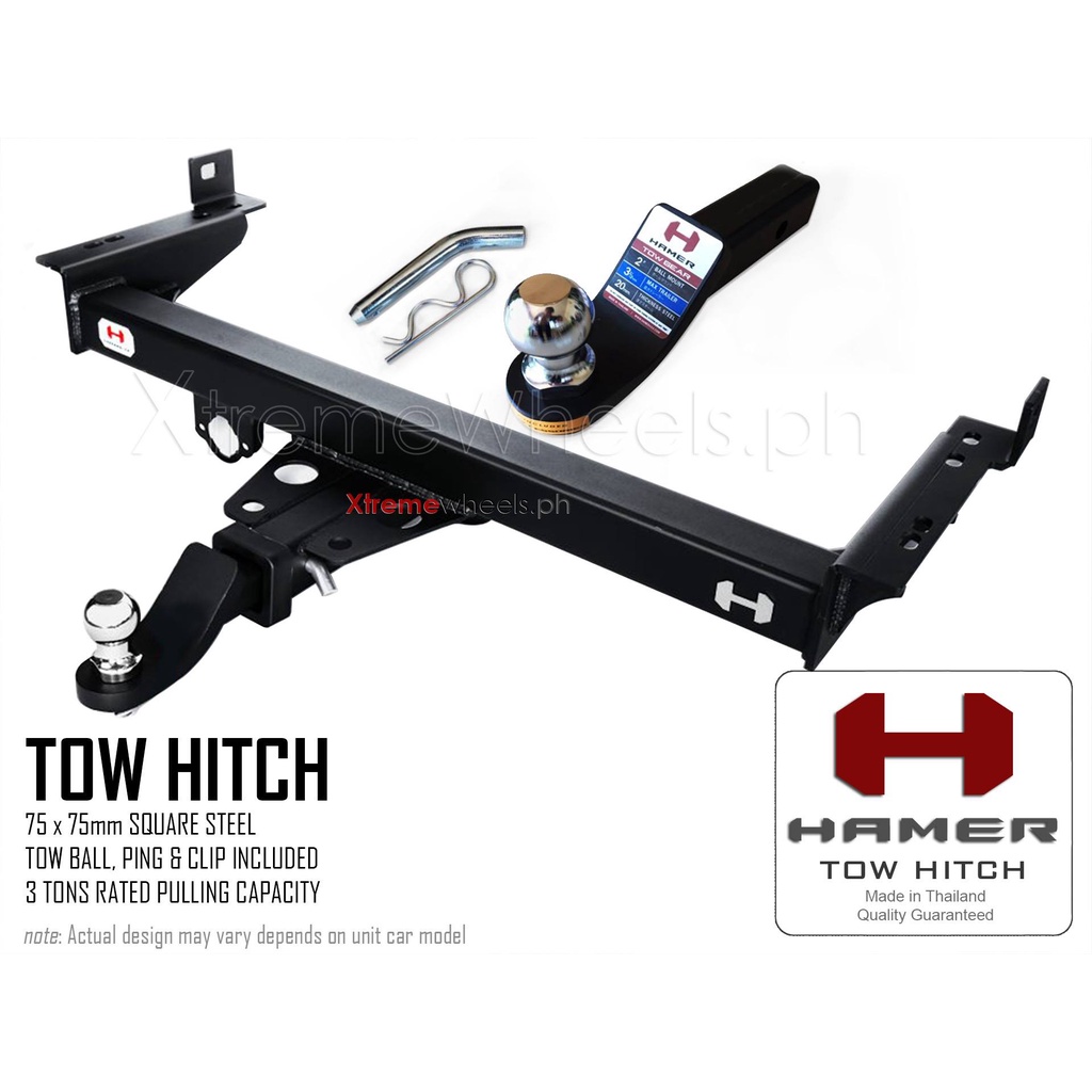 Fortuner 2016 to 2026 Tow Hitch Receiver bike carrier trailer heavy ...