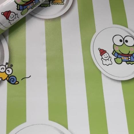 Keroppi Wallpaper Channel 45 cm X 10 Mtr | | Wallpaper Wall | Shopee Philippines