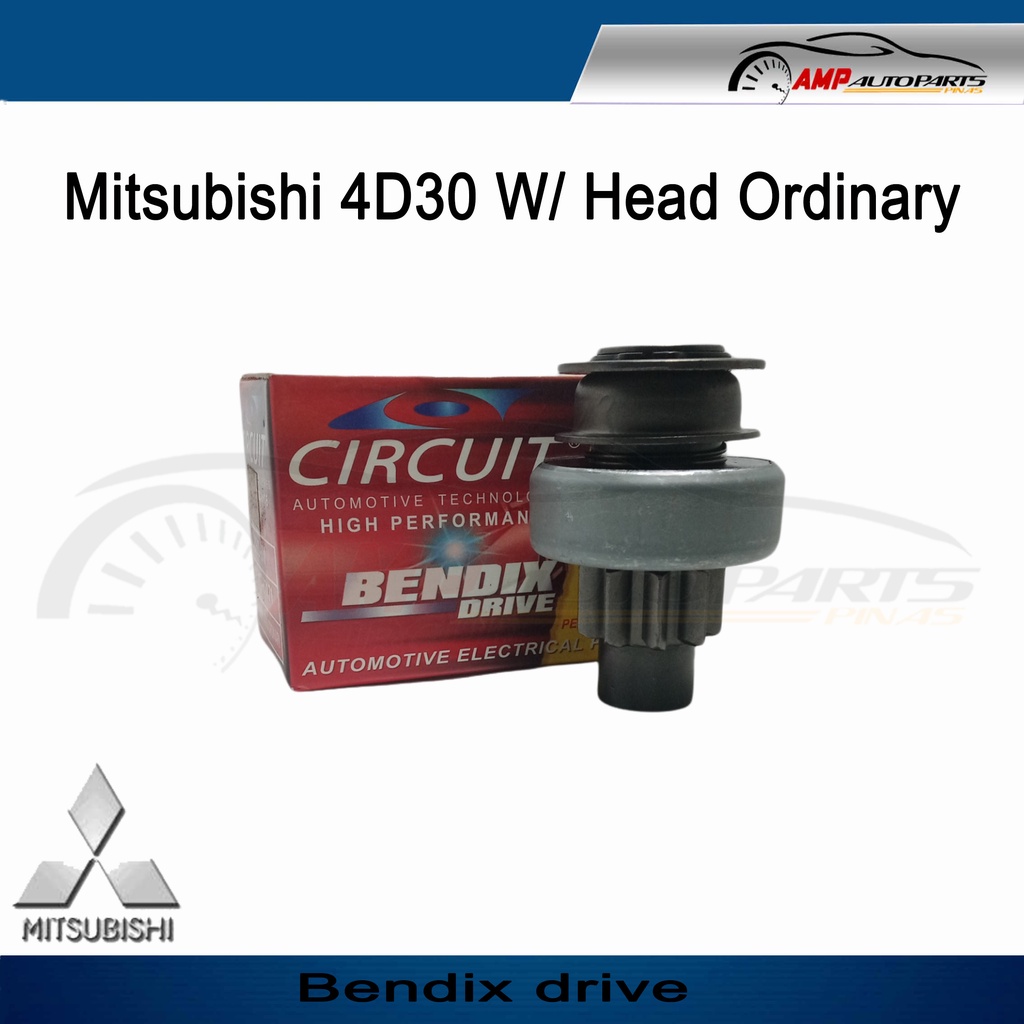 Bendix Drive For Mitsubishi 4D30 With Head Ordinary | Shopee Philippines