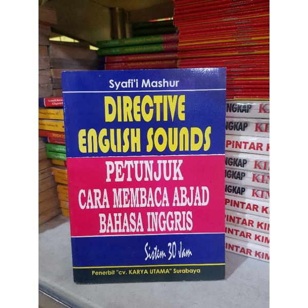 Directive English Sounds. Instructions on How to Read an English ...