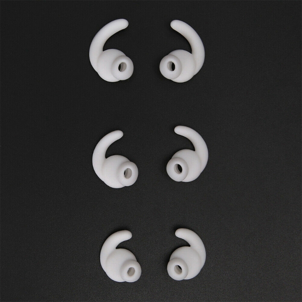 3Pairs Rubber Silicone Earpiece In-ear Earphone Ear tips Earbuds ...