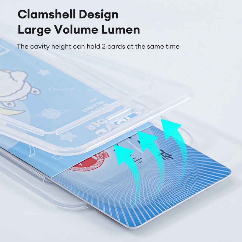 Deli 64805 Vertical Certificate Card Name Badge/Lanyard 112x70mm ...