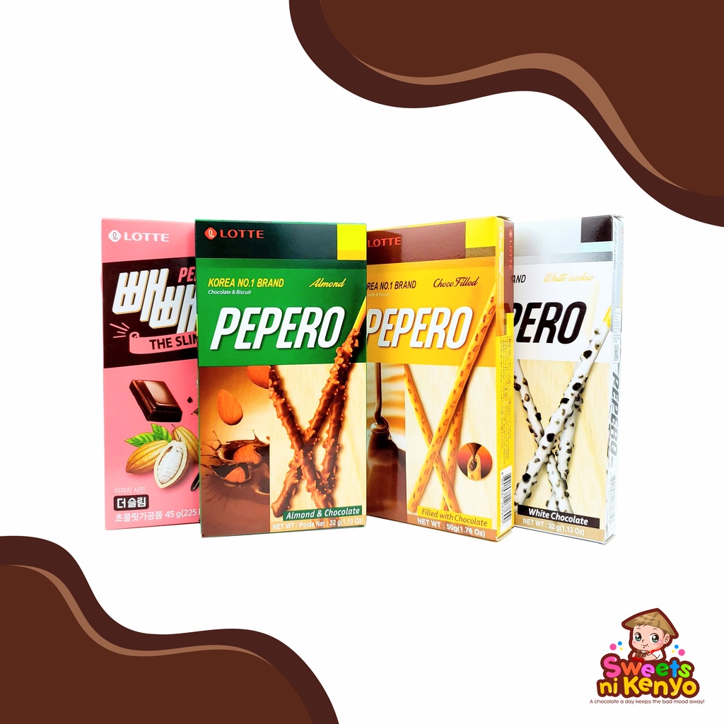 [BUNDLE OF 3] Pepero Chocolate & Biscuit Almonds | Original | Choco ...