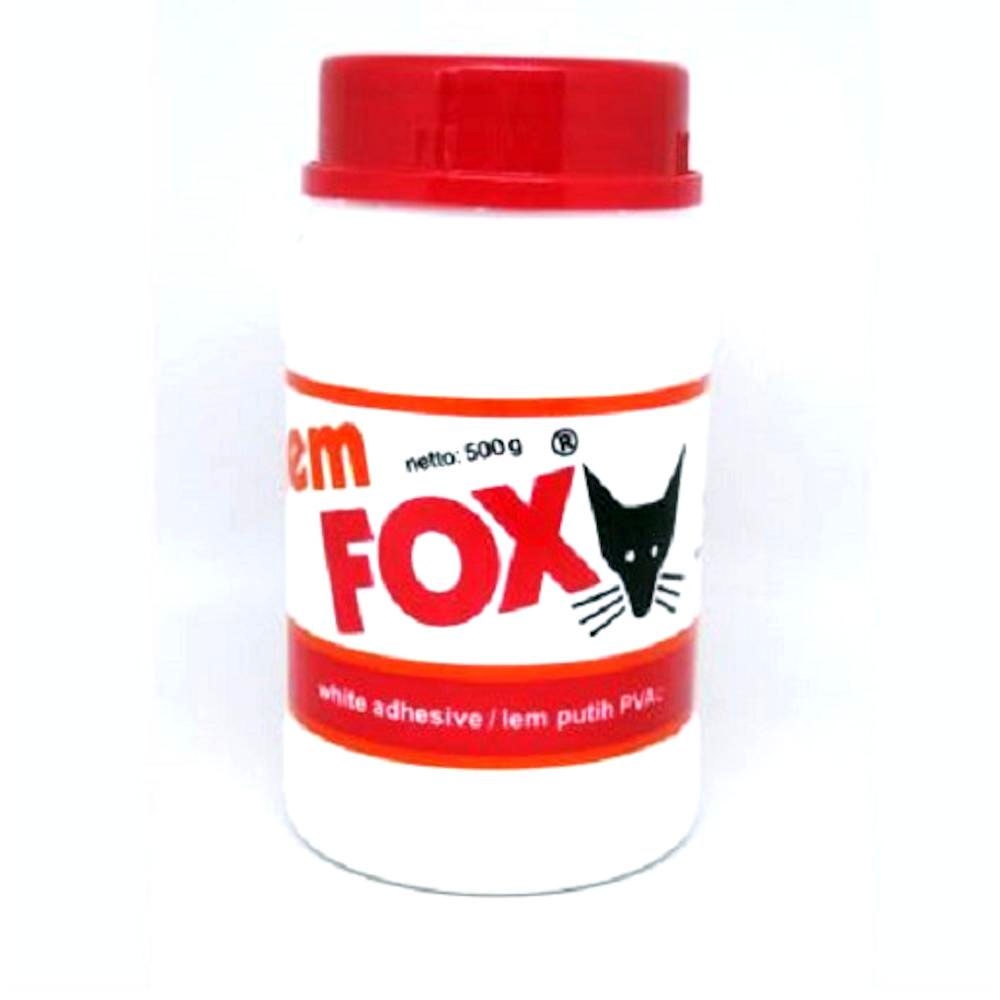 Fox White Glue White Adhesive PVAC Wood Paper 150Gr Slime Material ...