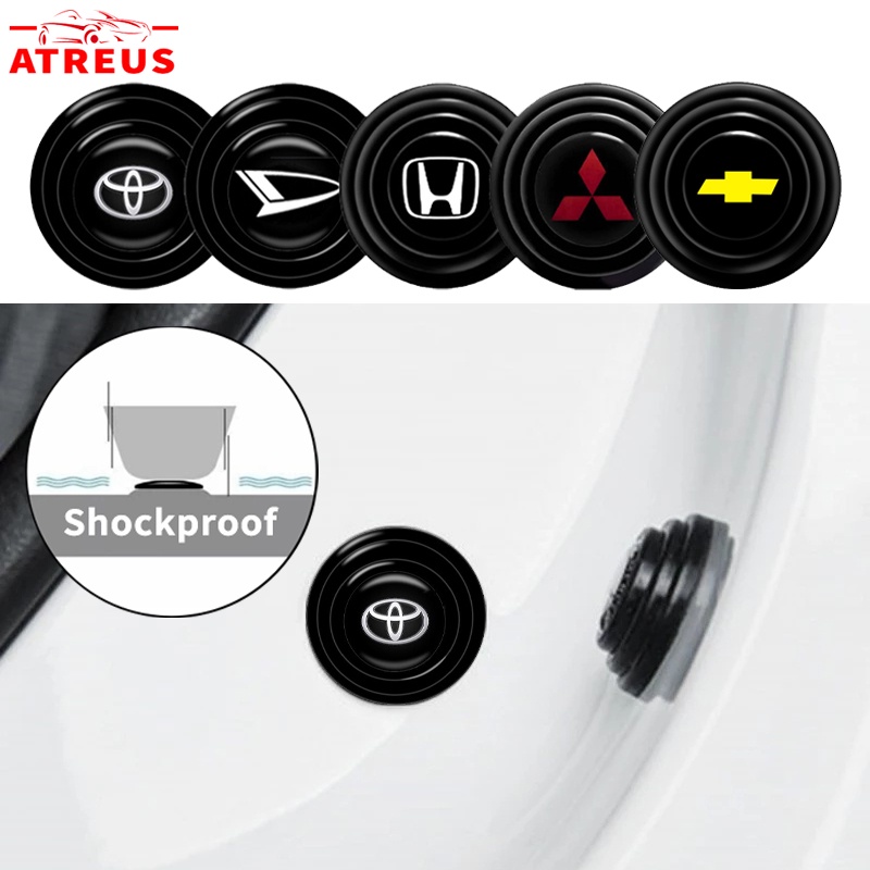 Car Door Trunk Shockproof Silencer Sticker Shock For Toyota Honda ...