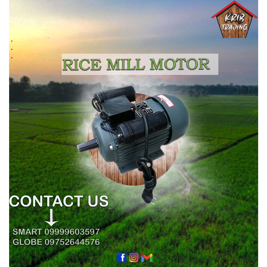 Motor (Rice Milling Motor) 3hp | Shopee Philippines