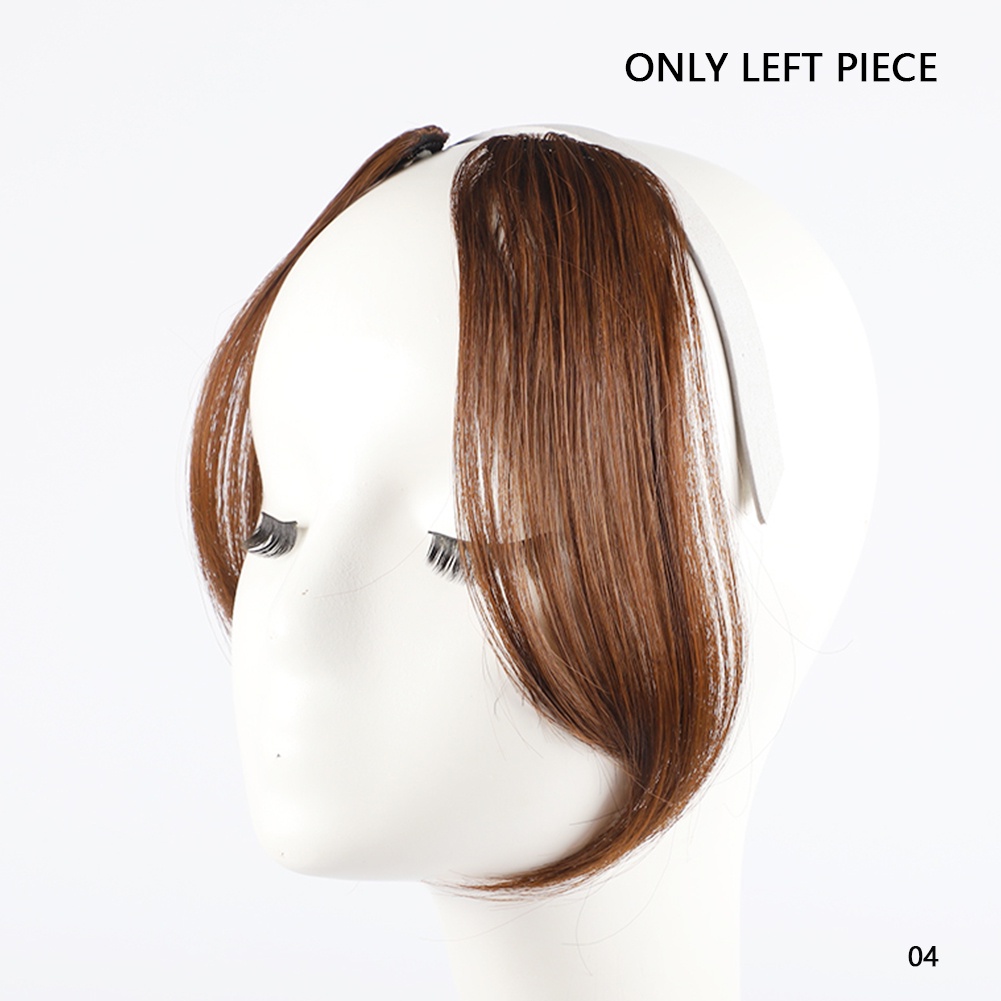 HW Natural Invisible Front Side Bangs for Woman with Fake Fringe Hair ...