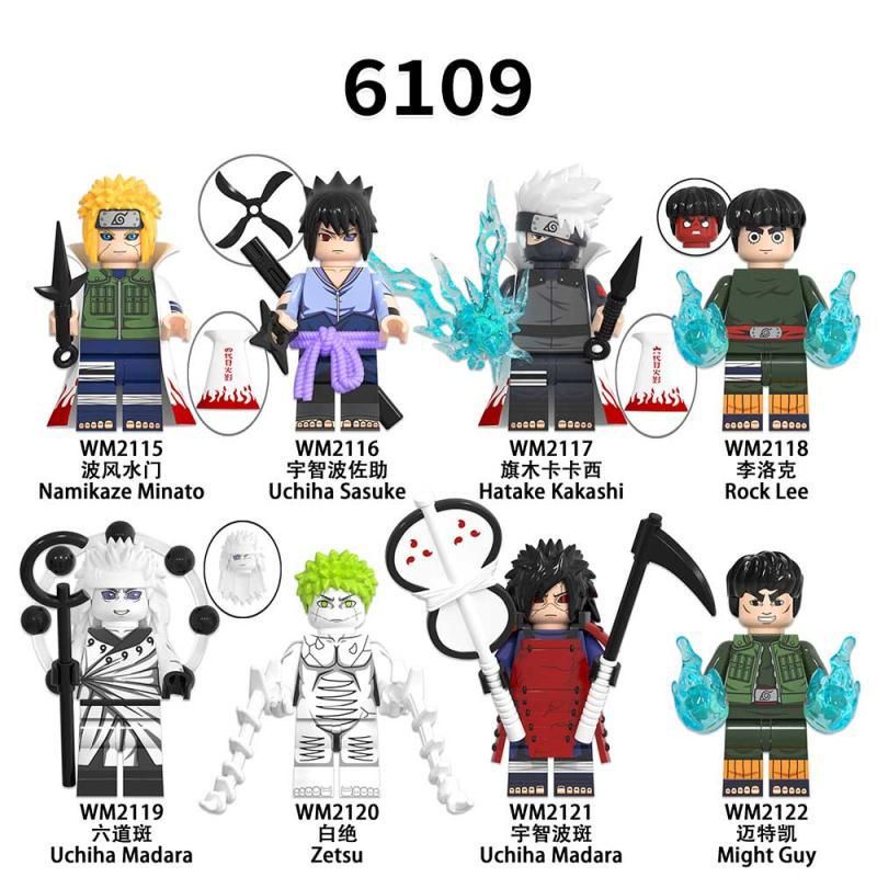 Kids Toys action figure naruto brick Akatsuki naruto brick Minifigure ...
