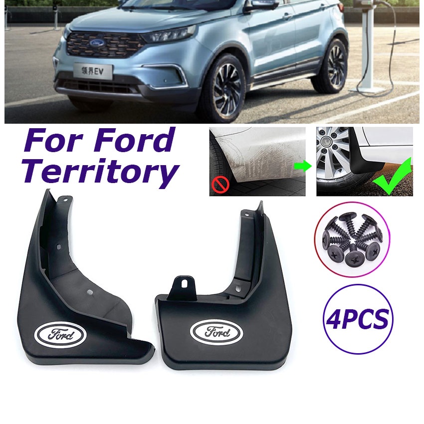 4Pcs Car Ford Mud Guard Mud Flap Car Fender Splash Guard for Territory ...