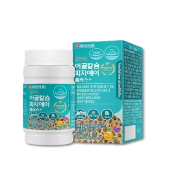 ILYANG Fish Bone Calcium PGA Plus 800 mg x 60 tablets Health ...