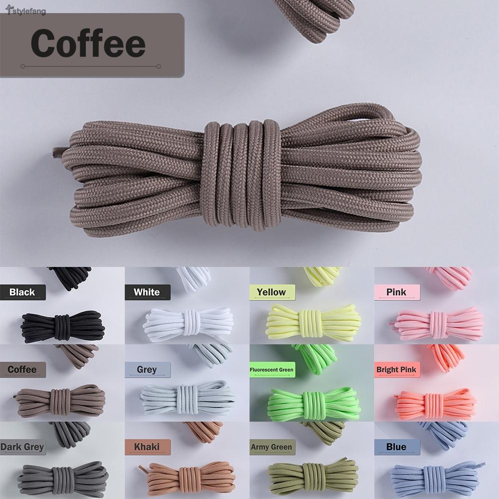 Round Shoe Laces Wide Shoelaces All Shoe Types Trainer Boot Sports ...