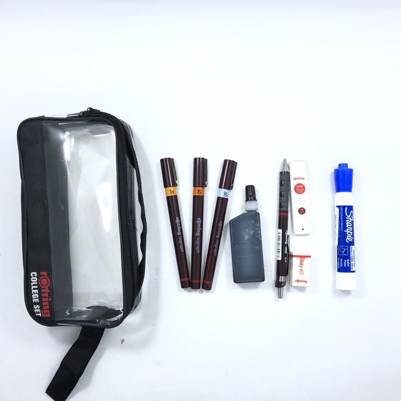 Rotring college set Isograph 0.2/ 0.4/ 0.6 Eco Pack | Shopee Philippines