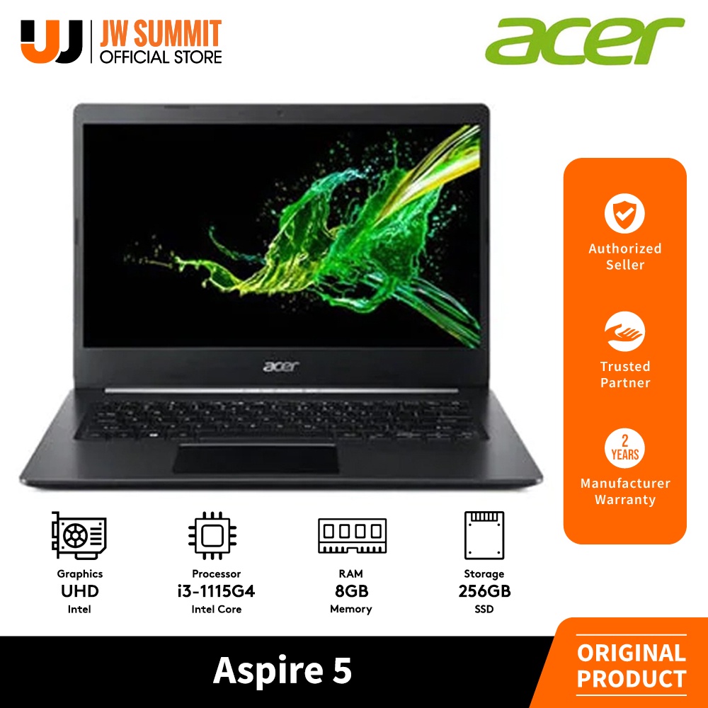 Acer Aspire 5 A514-54-31WL 14" FHD Intel Core i3-1115G4 8GB 256GB SSD ...