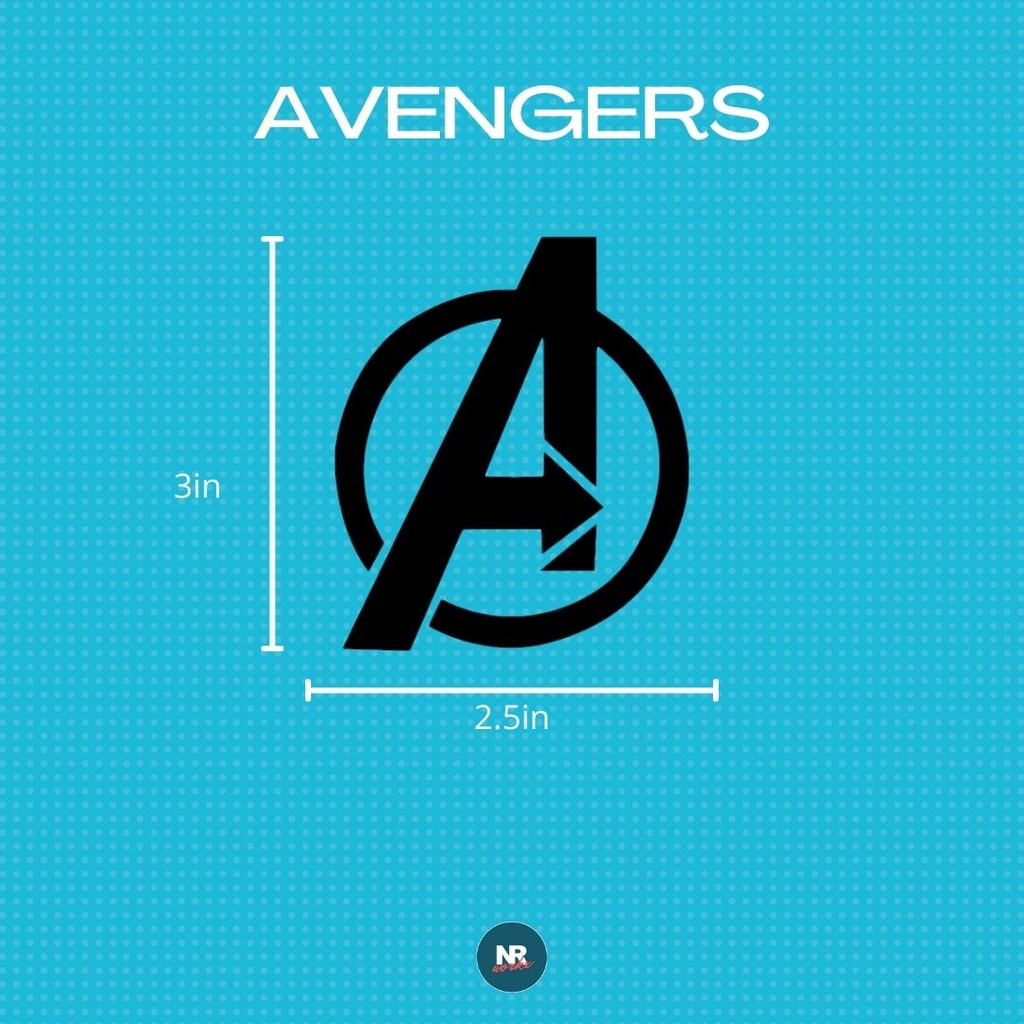 Marvel MCU Vinyl Decal Sticker Ironman Captain America Hulk Avengers ...
