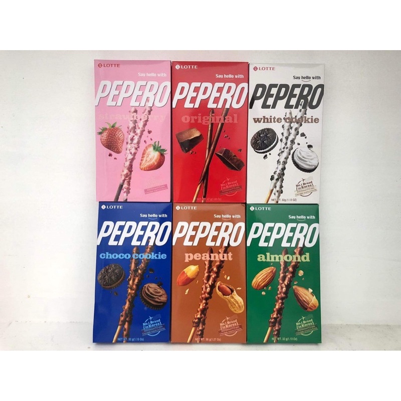 Lotte Pepero Chocolate And Biscuits Shopee Philippines