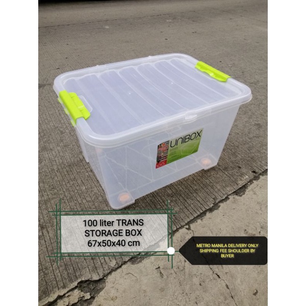 Unibox 100 liter storage box with wheels (for other logistic, sf not ...