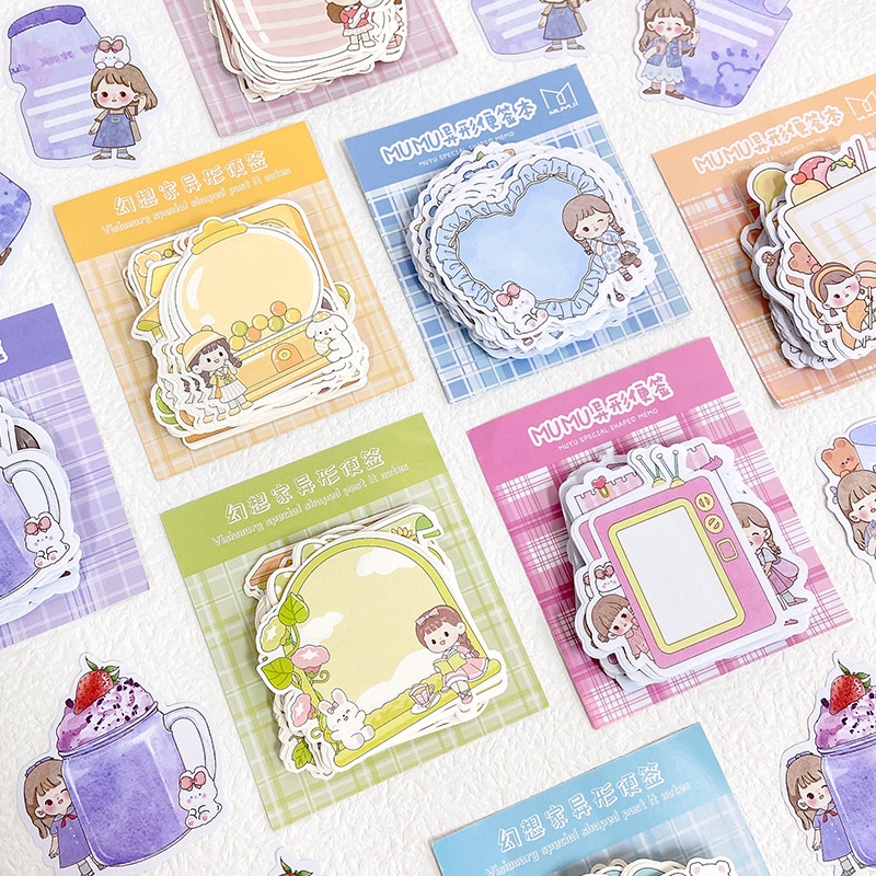 100 Sheets Per Pack of Special shaped Notes This Student Stationery ...