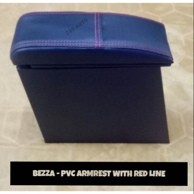 ARMREST PERODUA BEZZA (PVC WITH RED LINE) | Shopee Philippines