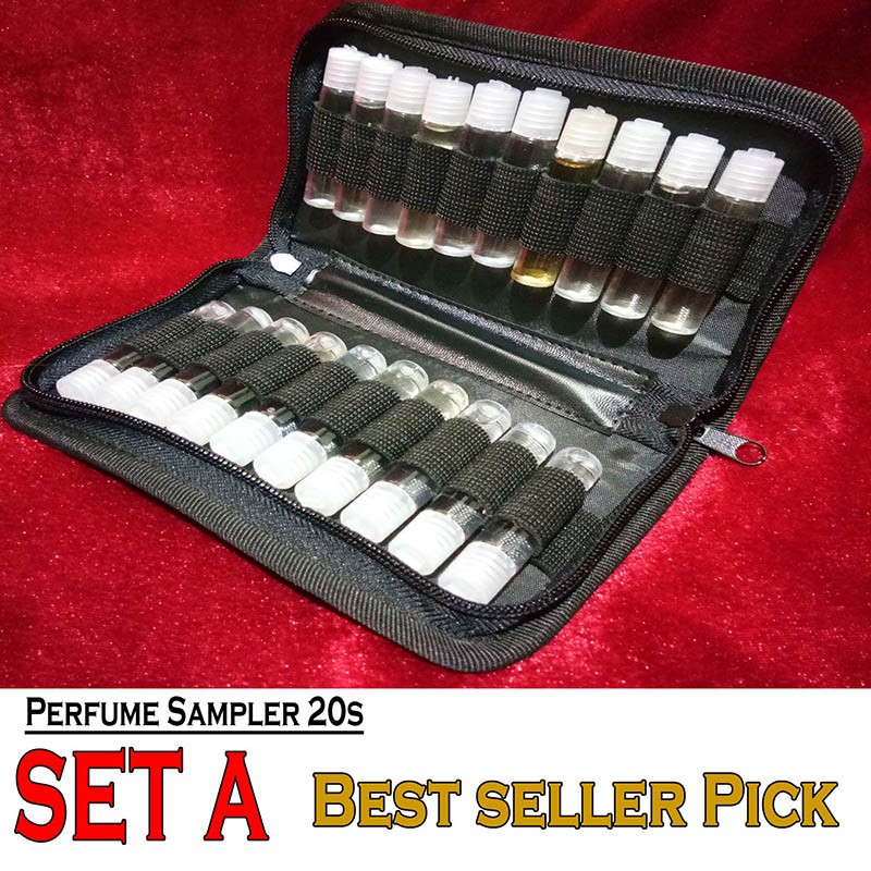 Your Perfume Sampler Collection Tester Pouch 12 slot 20 slot | Shopee ...