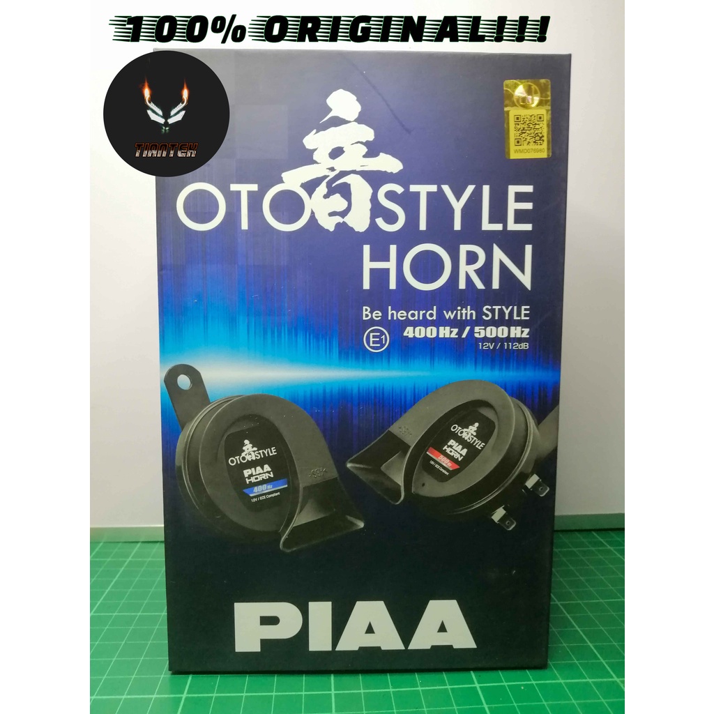 ORIGINAL PIAA OTO STYLE HORN WITH QR STICKER | Shopee Philippines
